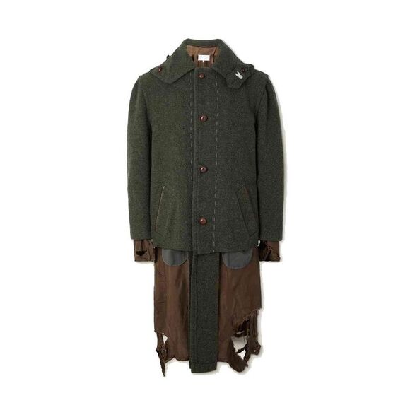 Maison Martin Margiela | Jackets & Coats | Maison Margiela Layered Wool ...